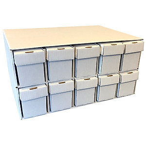 Max Protection Card Penthouse XL Storage Box System - Holds One Touch Magnetic Holders, Toploaders and Card Saver 2.