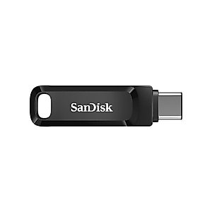 SanDisk Ultra Dual Go 32GB USB 3.1 Gen 1 / USB-C Flash Drive (SDDDC3-032G-A46)
