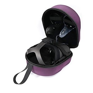 Oriolus Hard Case for Oculus Quest All-in-one VR Gaming Headset (Purple)