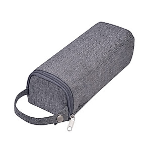 Bellotte Insulated Baby Bottle Bags (2 Pack) - Travel Carrier, Holder, Tote, Portable Breastmilk Storage (Grey)