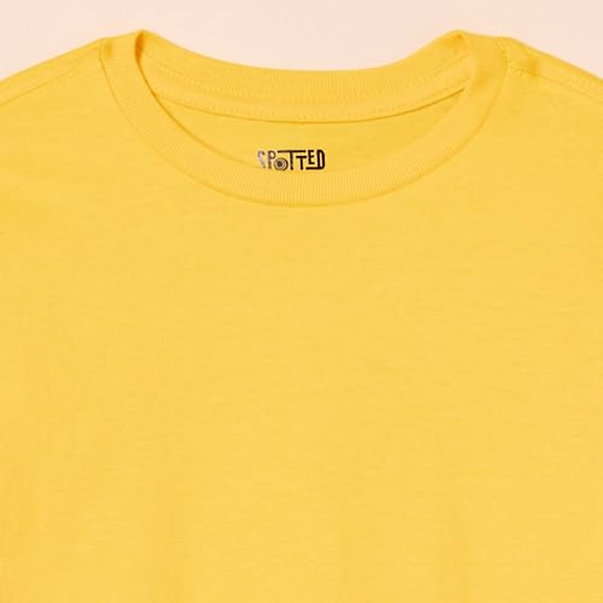 Amazon Essentials Boys' Long-Sleeve T-Shirts, Pack of 5, Black/Blue/Yellow, Large