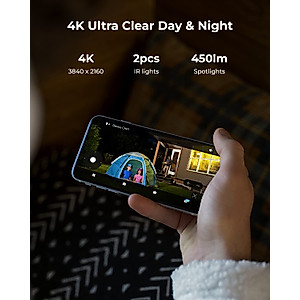 REOLINK RLC-830A - 4K PTZ PoE Camera System, Outdoor IP Security Camera, 355° Pan & 90° Tilt, Smart Detection, Auto-Tracking,Secured Local Storage, Color Night Vision