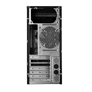 Antec Mid-Tower Case with 2X USB 3.0 Ports Durable Steel Bottom & Front Side Vents Case - Black - VSK4000E-U3