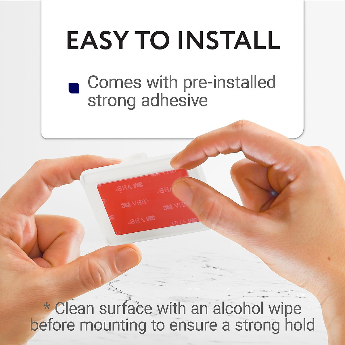 [6 Pack] Wall Mount Spray Bottle Holder to Create Storage Space - Easy to Install Spray Bottle Hanger - Strong Hold Spray Bottle Holder Wall Mount to a Variety of Surfaces - Spray Bottle Wall Holder