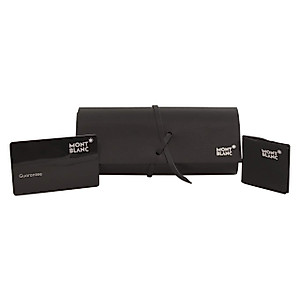 Montblanc Rectangular Eyeglasses MB0011O 008 Transparent Grey 54mm 0011