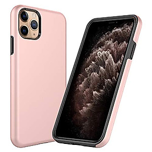 SaharaCase-Classic Series Case Shockproof Military Grade Drop Tested for iPhone 11 Pro 5.8" (2019) (Rose Gold)