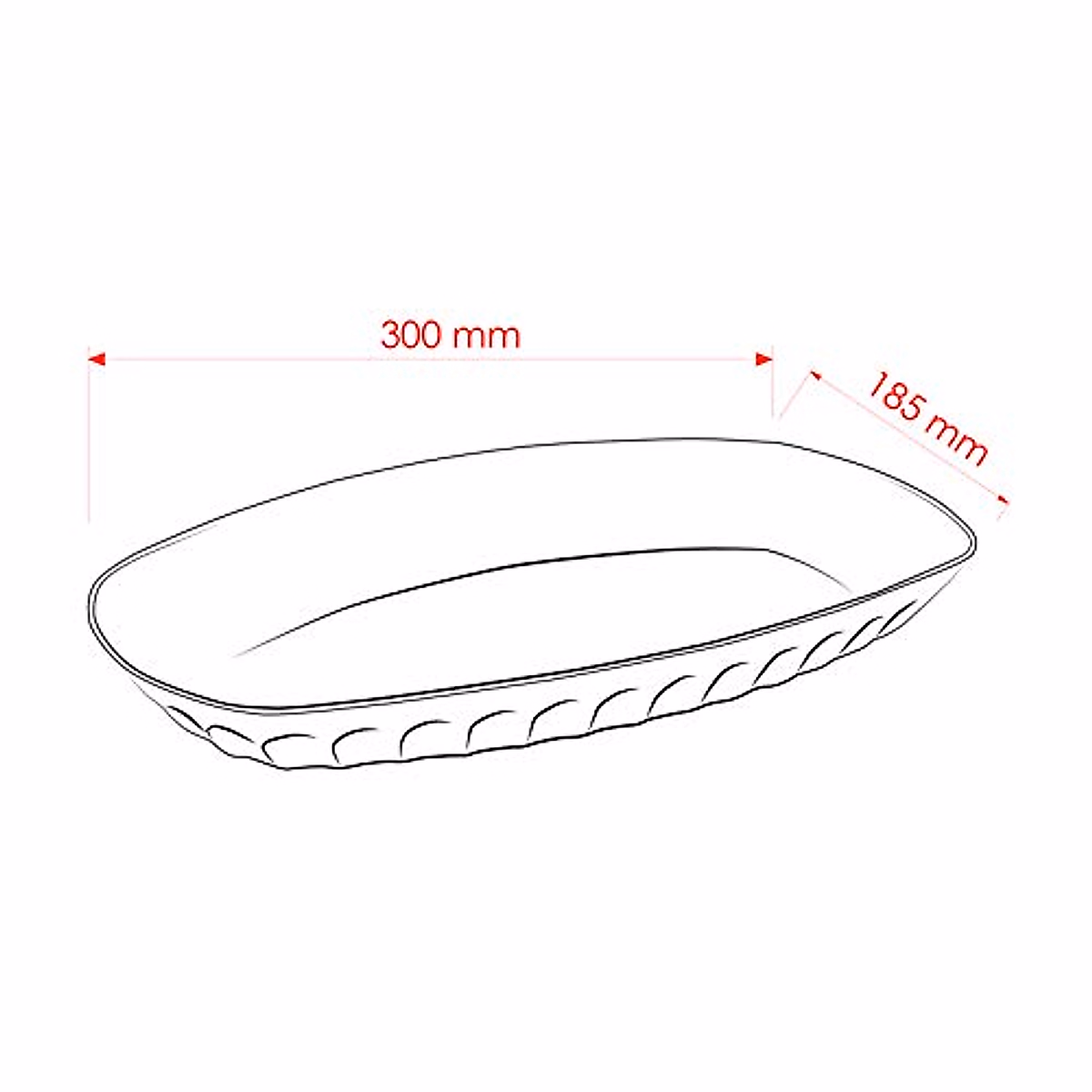 Mintra Home Unbreakable Bowls and Trays (Bold Collection) (Utility Tray 2pk, Lavender)