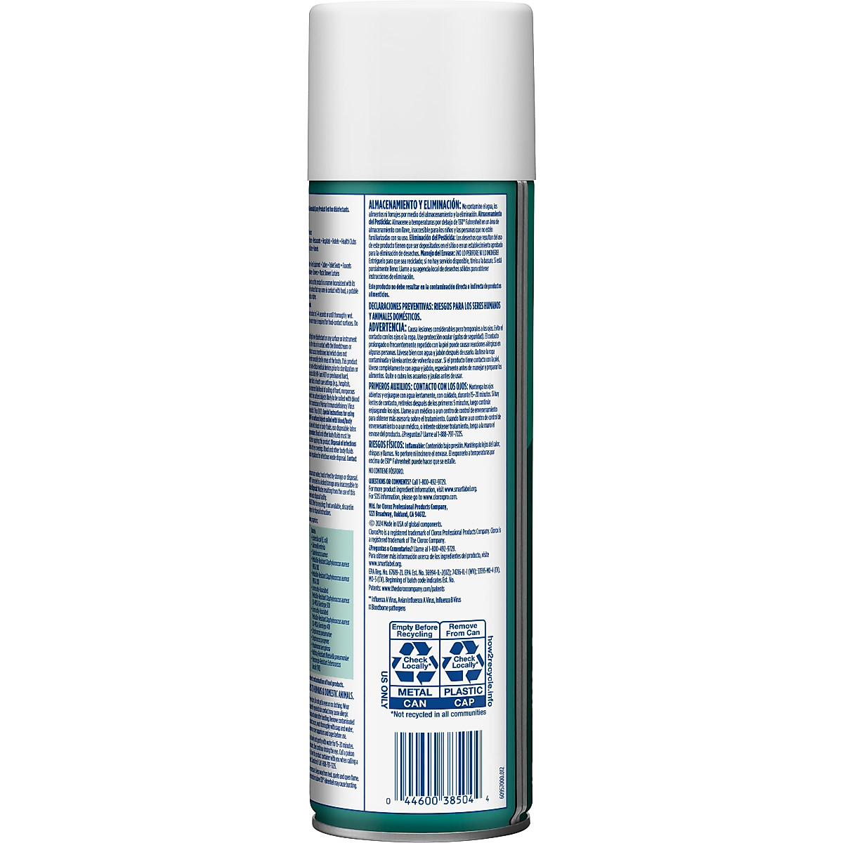 Clorox Disinfecting Spray, Fresh Scent, Industrial Cleaning and Disinfectant Spray, 19-Ounce Bottles, (Pack of 12) - 38504