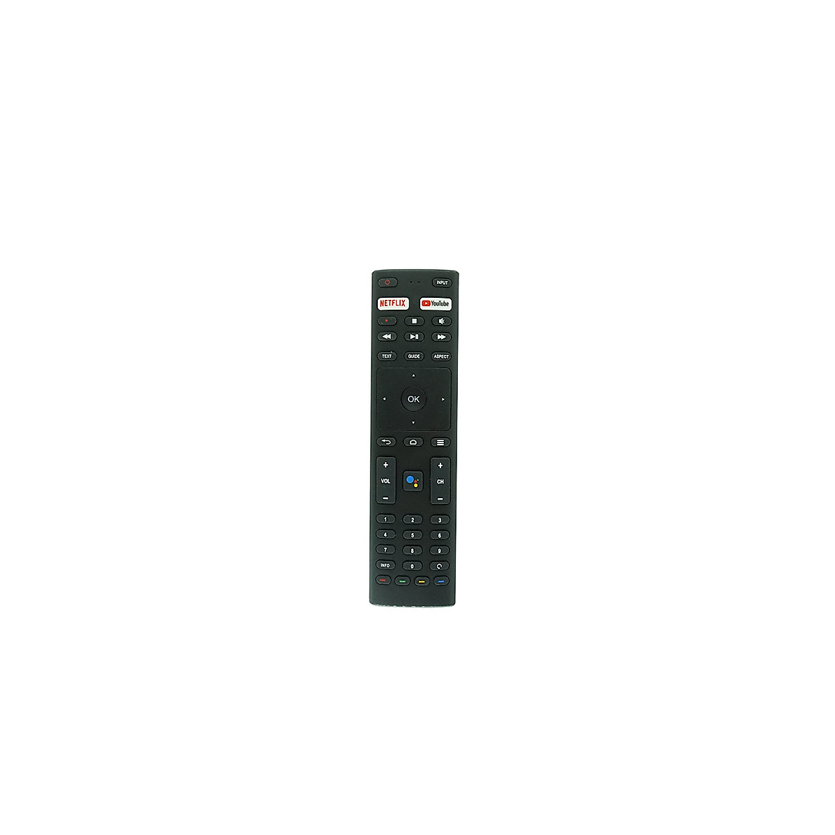 HCDZ Replacement Voice Remote Control for JVC LT-50KB607 LT-55KB607 LT-60KB607 LT-65KB608 LT-70KB608 RM-C3368 Smart 4K UHD LED HDTV Android TV