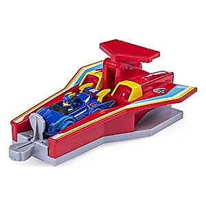 Paw Patrol, True Metal Mighty Meteor Die-Cast Track Set with Exclusive Chase Vehicle, 1:55 Scale