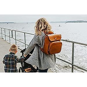 JJ Cole Brookmont Diaper Bag, Cognac