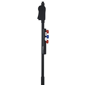 Gator FrameworksCases Gator Frameworks Microphone Stand Attachment Slides Holds up to 12 (GFW-GTR-PICKCLIP) Holder, Guitar Pick Clip