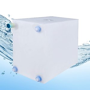 RecPro 10 Gallon RV Fresh Water Tank 17" x 14" x 10" | BPA Free | RV Water Tank | Gray Water | Made in America