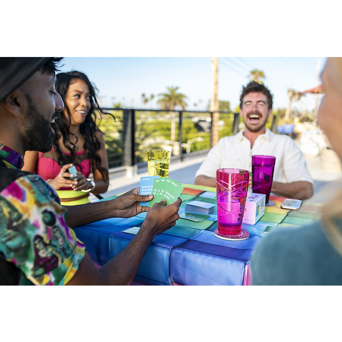 FITZ - The Queer Agenda -CardGame - LGBTQ Gifts - Gay -Games - A Brazen Party -Game - 350 Sassy -Cards - Ultimate LGBTQ Drag Race Experience - Lesbian Gifts