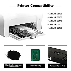 W-Print Remanufactured Toner Cartridge for Xerox AltaLink C8130 C8135 C8145 C8155 C8170 006R01746 Black Toner 36000 Pages-1 Pack