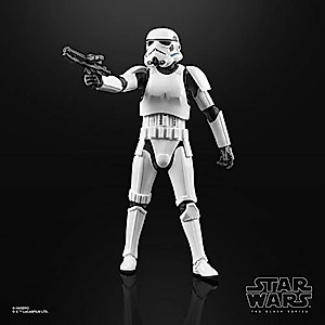 STAR WARS The Black Series Imperial Stormtrooper Toy 6-Inch-Scale The Mandalorian Collectible Action Figure, Kids Ages 4 and Up