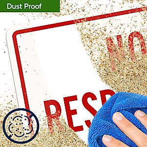 Not Responsible for Theft Or Damage To Vehicles Or Contents Sign, 10x14 Inches, Rust Free .040 Aluminum, Fade Resistant, Made in USA by My Sign Center