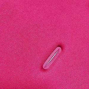 Stroller Cushion, Baby Stroller/Car Seat Liners Pad Cover Foam Cotton Cushion (Rose Red)