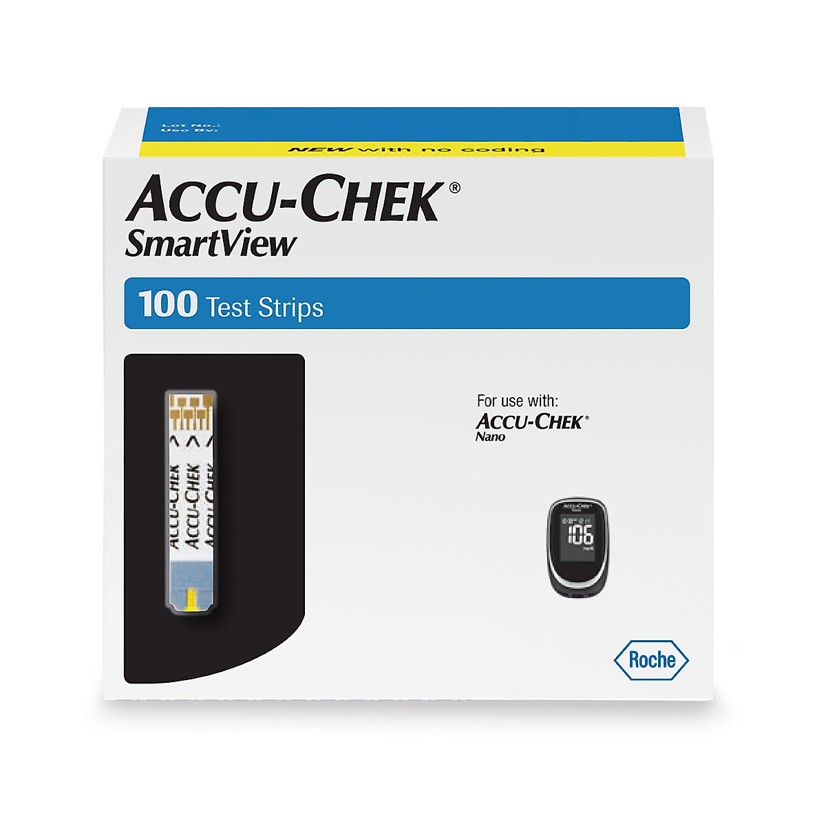 Accu-Chek Smart View Test Strips, 100 Count