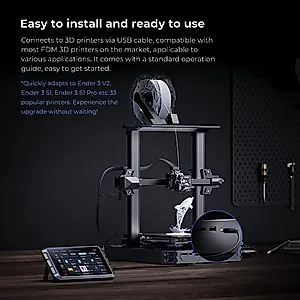 Creality Sonic Pad Based on Klipper Firmware 7 Inch Touch Screen 3D Printer Smart Pad with Higher Printing Speed for Creality Ender 3 Pro/Ender 3 V2/Ender 3 S1/Ender 3 S1 Pro FDM Ender 3D Printers