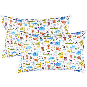 Scientific Sleep Car Trucks Vehicle 2 Pcs Cartoon Kids Pillowcases 100% Cotton Cozy Standard 20" X 30" Pillowcase (car)