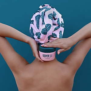 Coco & Eve Hair Mask Bundle - Tangle Tamer, Microfiber Towel & Hair Masque for All Hair Types - With Shea Butter & Argan Oil for Hydration & Hair Repair