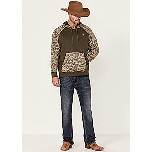 Ariat Male Patriot Hoodie Sage Camo X-Large