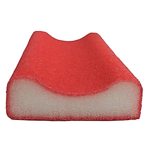 S&T INC. Sole Magic Foot Scrubber, Smoothing Pad or Callus Remover for Feet, 4 Inch x 2.8 Inch x 1 Inch, Rose