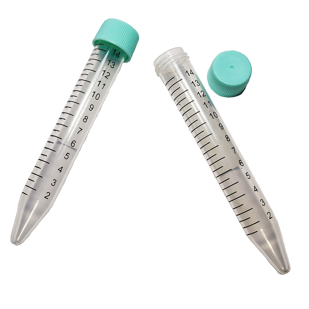 ADVANGENE Racked 15 ml Centrifuge Tube, Sterile, Polypyrene (25/Rack; 150 Tubes/Case)