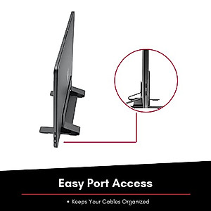 Macally Vertical Laptop Stand for Desk - Adjustable Desk Laptop Holder for Universal Compatibility - Saves Space & Improves Airflow - Use as MacBook Stand Vertical Dock (Pro / Air) - Weighted Frame