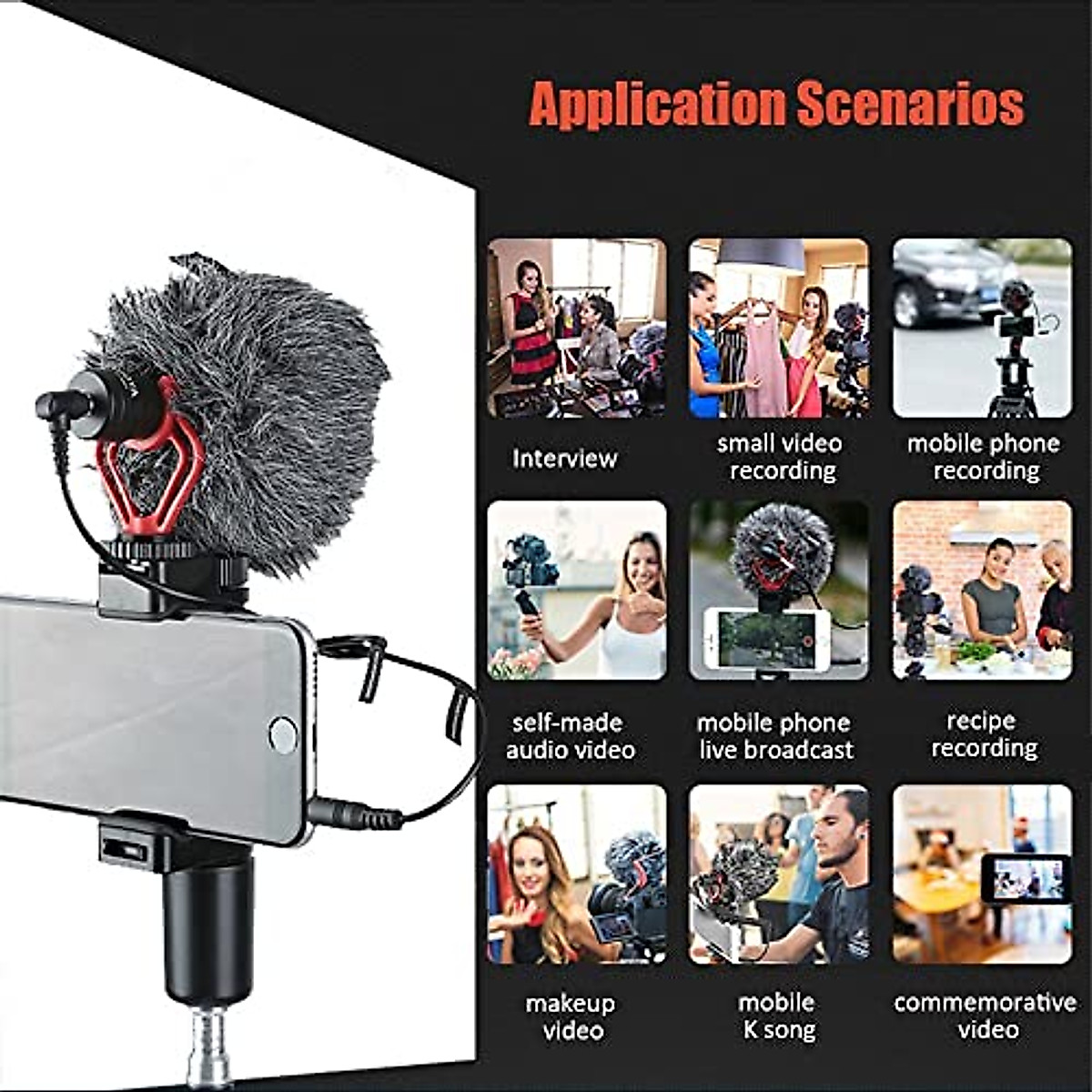 Aukeer 3.5mm Audio Cable, 2-Pack 30cm Mini Coiled 3.5mm Headphone Cable, 90 Degree 1/8" 3.5mm TRS Jack Male to Male Stereo Aux Audio Coiled Cord (Up to 50cm)