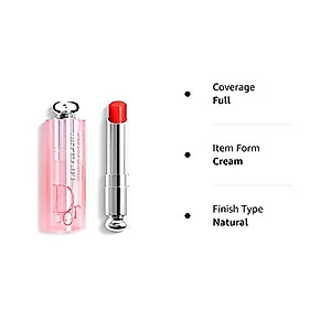 Dior Addict Lip Glow Balm 015 Cherry Red Lipstick 0.11oz