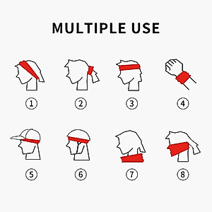 Workout Headbands for Men Women Cuba Flag Soft Hair Bands Yoga Sweat Bands