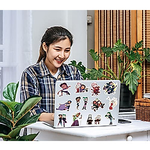 The Owl House Stickers Pack | 51 Pcs Removeable Vinyl Waterproof Owl House Stickers for Laptop Pc Water Bottle Skateboard, The Owl House Decals Gift for Adults Teens Boys and Girls