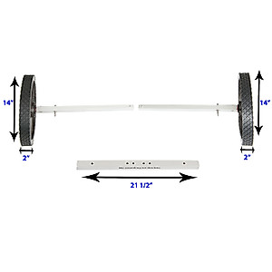 Sea Eagle EZ Cart - Chart Wheel System for Boats and Kayaks (Small EZ Cart)