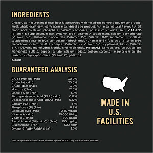 Purina Pro Plan High Calorie, High Protein Dry Dog Food, 30/20 Chicken & Rice Formula - 37.5 lb. Bag