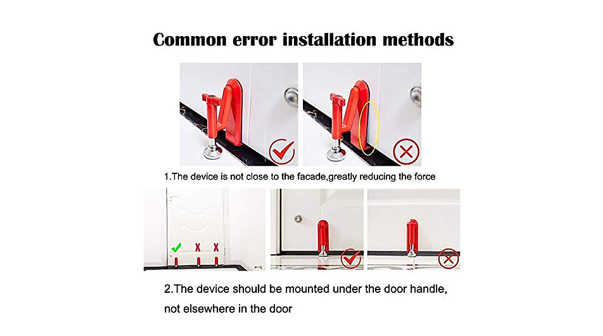 SmartCoolous Portable Door Jammer for Home Security & Privacy