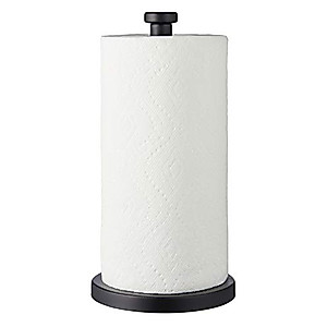 Steelware Central Paper Towel Holder Stainless Steel (Matte Black)