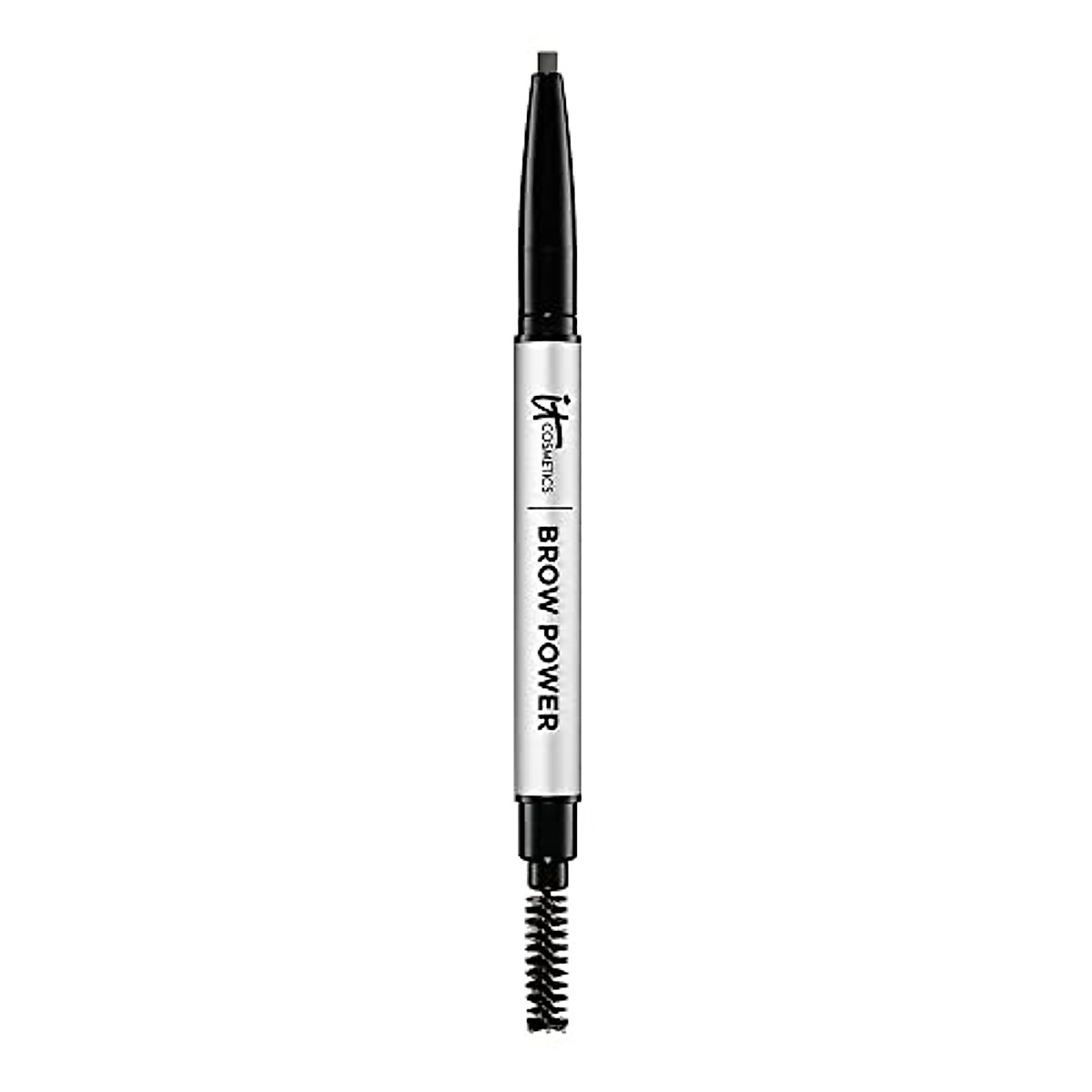 IT Cosmetics Brow Power, Universal Taupe - Universal Eyebrow Pencil - Mimics the Look of Real Hair - Budge-Proof Formula - With Biotin, Saw Palmetto & Antioxidants - 0.0056 oz
