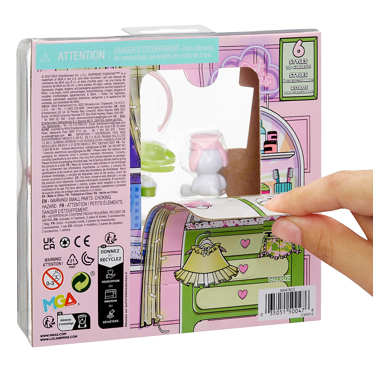 LOL Surprise Fashions Slumber Party Style Mini Doll Accessories