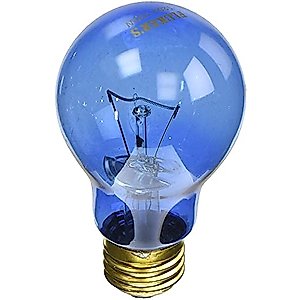 Fluker's Reptile Incandescent Daylight Bulb for Pet Habitat Blue 100W - Includes Attached DBDPet Pro-Tip Guide
