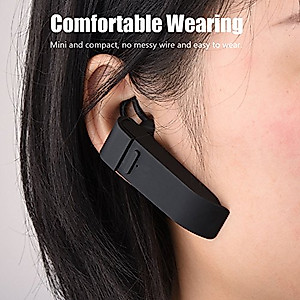 Multi-Language Translator Bluetooth Wireless Earphone Portable Business Headphone 16 Languages Translation Earphone -Black