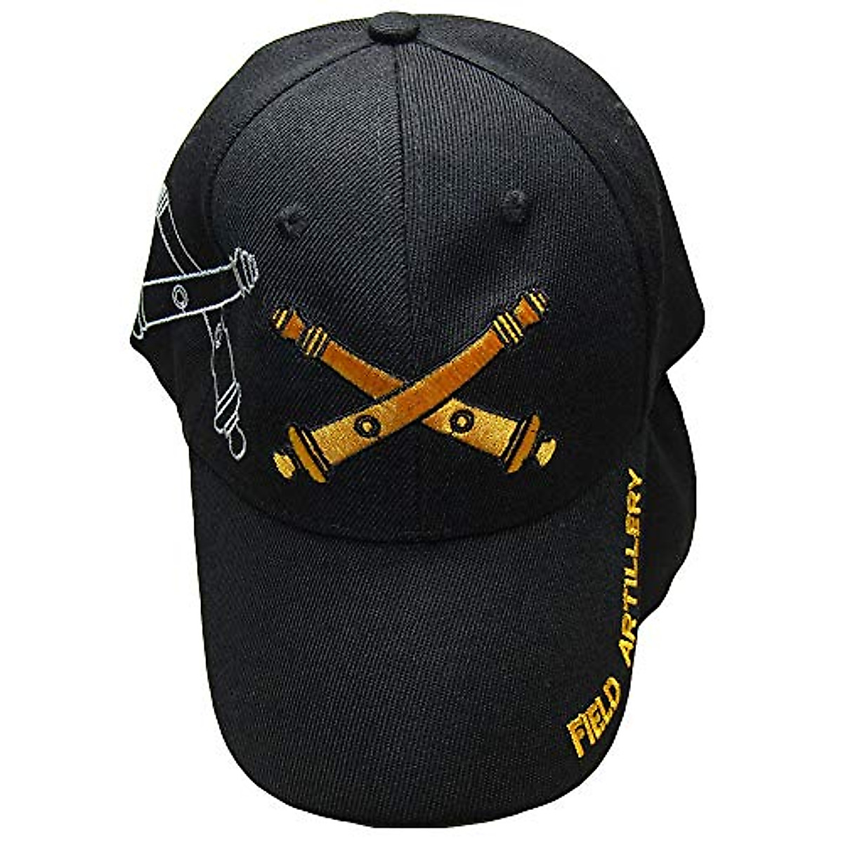 Trade Winds U.S. Army Field Artillery Military Cap U.S. Army Black Military HAT
