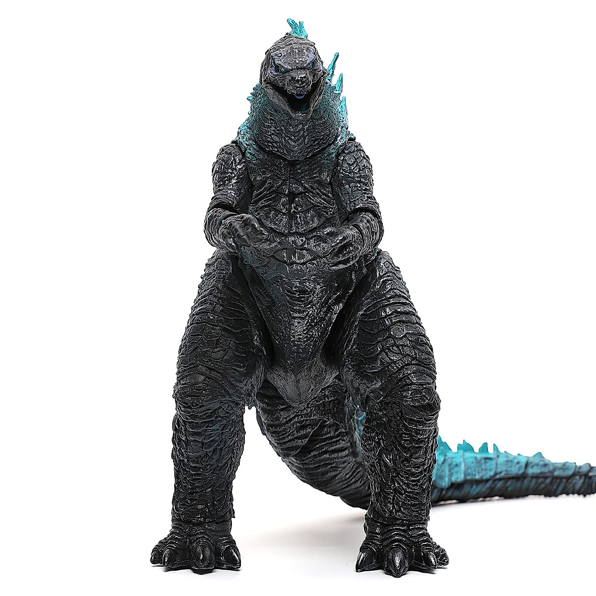 FULONNGCO Toys- Action Figure - Dinosaur Toy Monster King Action Figure Statue Model Toy Decoration Head-to-Tail 12 '' (Blue)