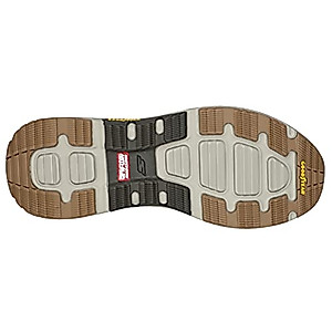 Skechers Men's Go Walk Outdoor-Athletic Slip-On Trail Hiking Shoes with Air Cooled Memory Foam, Brown, 12