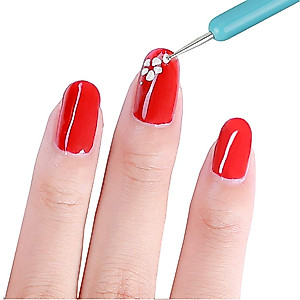 ABenkle 10Pcs Art Dotting Tools for Nail Art, Ball Tip Clay Tools Sculpting Pattern Tracing Stylus, Ball Embossing Stylu for Drawing,Painting Rocks Mandalas,Art Dot Tools