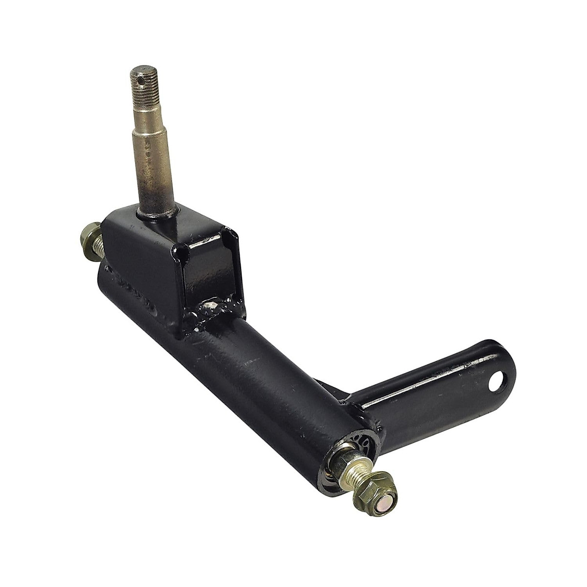 AlveyTech Left Spindle Steering Knuckle for the Coleman KT196 Go-Karts - Replacement Durable Off-Road 4-Wheeler Quad Parts, 196cc 6.5 Hp Gas Powered Go-Kart Vehicle Suspension Accessories, DIY Install