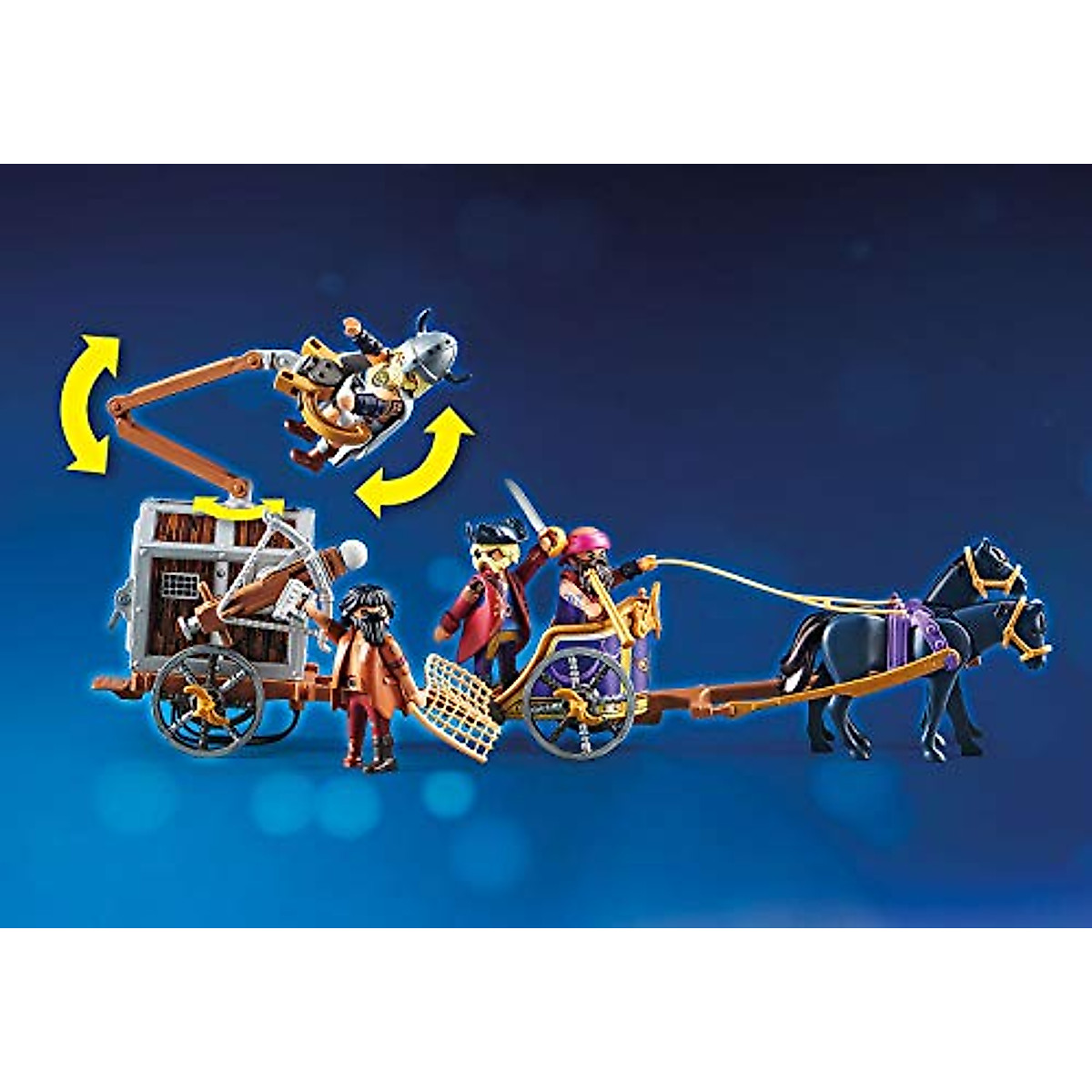 Playmobil The Movie Charlie with Prison Wagon, Multicolor, Model:70073