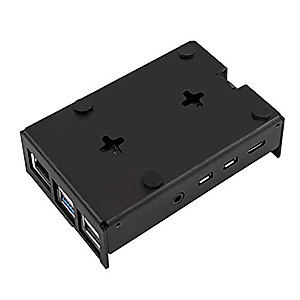 PI02 SilverStone Technology Aluminum case for Raspberry Pi 4 Model B (CS-PI02B)