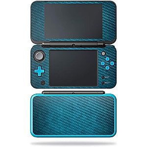 MightySkins Carbon Fiber Skin for Nintendo New 2DS XL - Organ Graffiti | Protective, Durable Textured Carbon Fiber Finish | Easy to Apply, Remove, and Change Styles | Made in The USA (CF-NI2DSXL-Organ Graffiti)